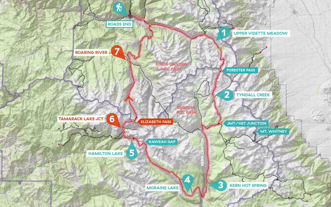 SEKI Loop Day 7: Elizabeth Pass | Overseashiker