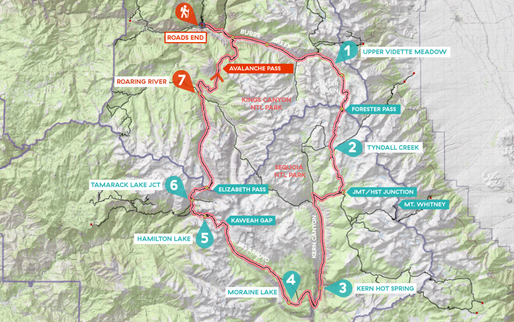 SEKI Loop Day 8: Avalanche Pass to Roads End | Overseashiker