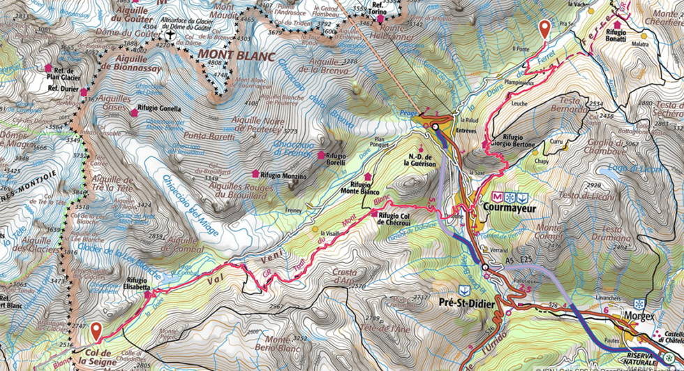 TMB Day 4: a Long Day in Italy | Overseashiker