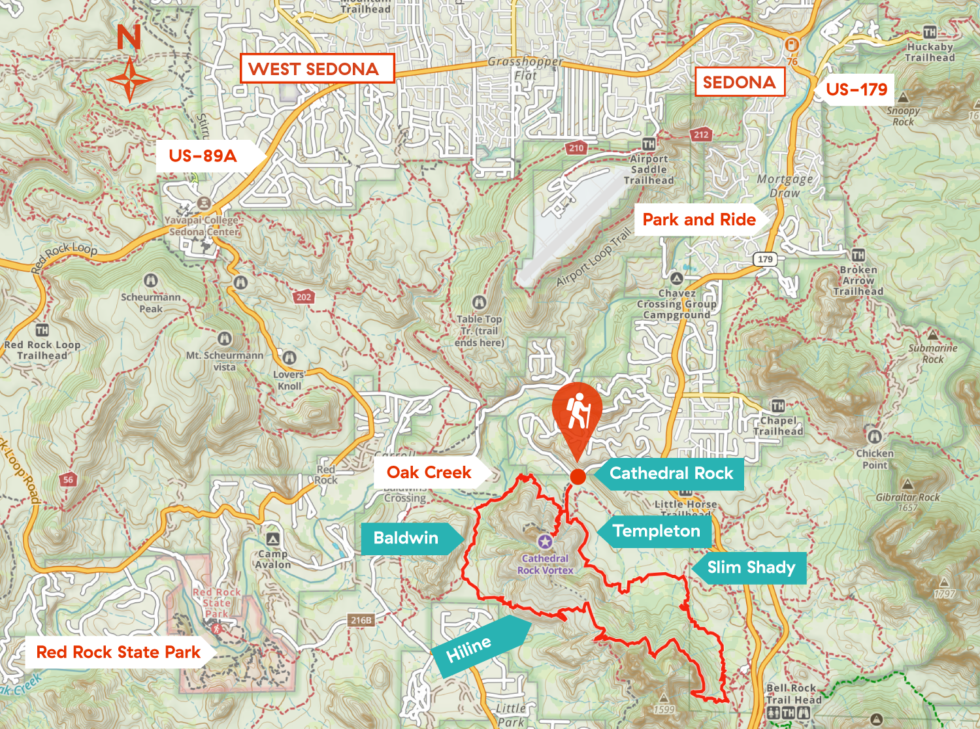 Cathedral Rock – Hiline Trail, Sedona | Overseashiker